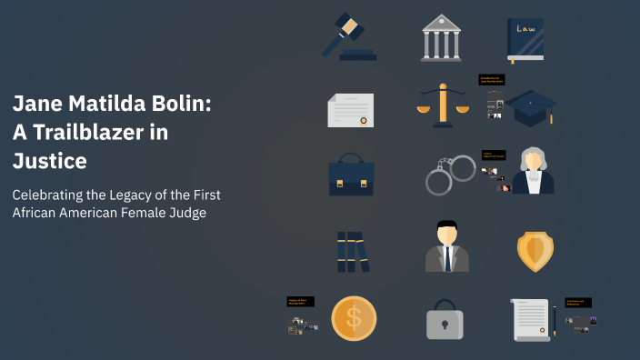 Jane Matilda Bolin: A Trailblazer in Justice by Aleeza Ahmad on Prezi