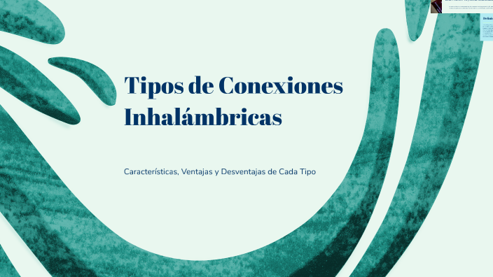Tipos de Conexiones Inhalámbricas by Hillary Carvajal on Prezi