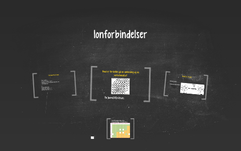 Ionforbindelser by Kirstine Christensen on Prezi
