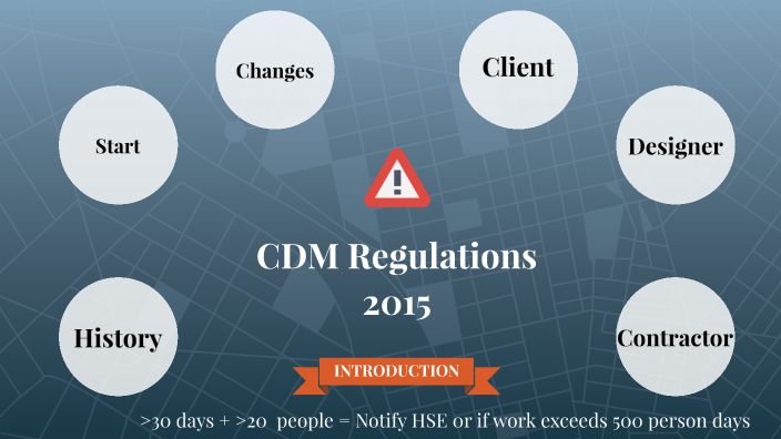 CDM Regulations 2015 by Craig Chesby on Prezi