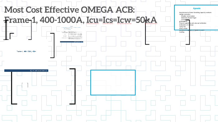 Most Cost Efficient OMEGA ACB for Frame-1, 400-1000A, 50kA by Rajender ...