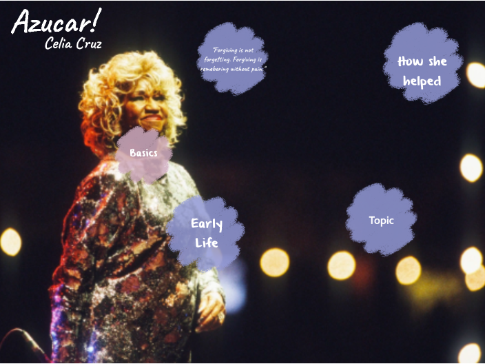 Celia Cruz Presentation by Jacqueline Rodriguez on Prezi