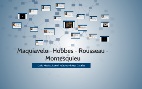 Maquiavelo -Hobbes - Rousseau - Montesquieu by diego casallas on Prezi