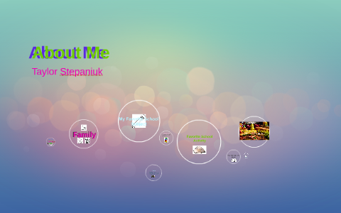 About Me by Taylor Stepaniuk on Prezi