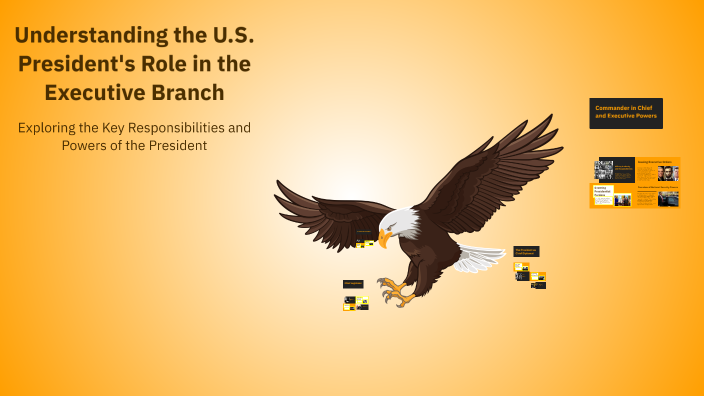 Understanding the U.S. President's Role in the Executive Branch by ...