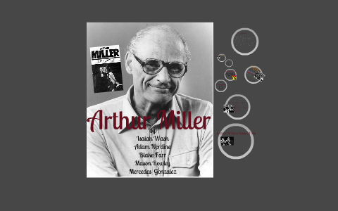 Arthur Miller and The Politics and Purpose Of His Writing by Mercedes ...
