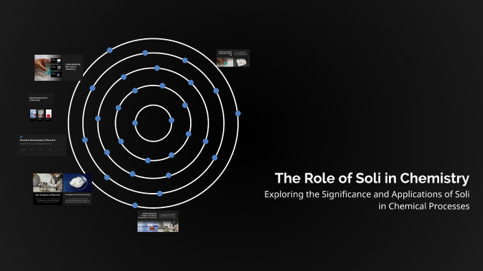 The Role of Soli in Chemistry by Szymon Kaczyński on Prezi