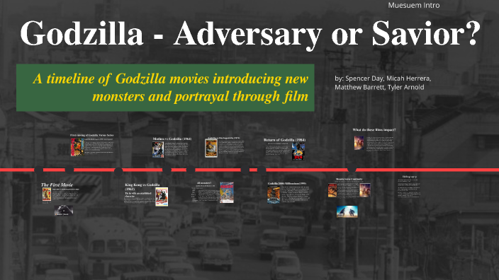 Godzilla Timeline by spencer day on Prezi