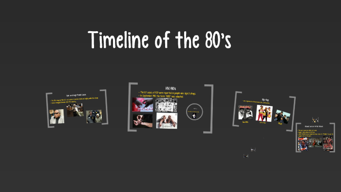 Timeline of the 80's by Meshawn Fitzpatrick on Prezi