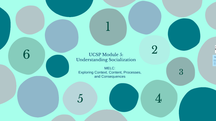 UCSP Module 5: Understanding Socialization by Olive Peñas on Prezi
