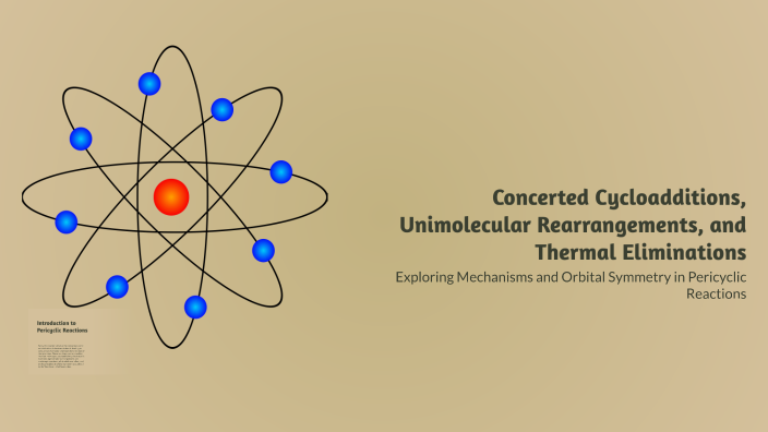 Concerted Cycloadditions, Unimolecular Rearrangements, and Thermal ...