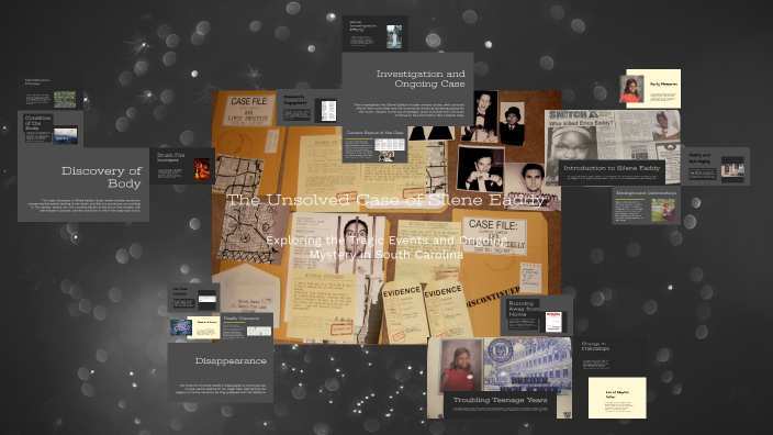The Unsolved Case of Silene Eaddy by Darius Melton on Prezi