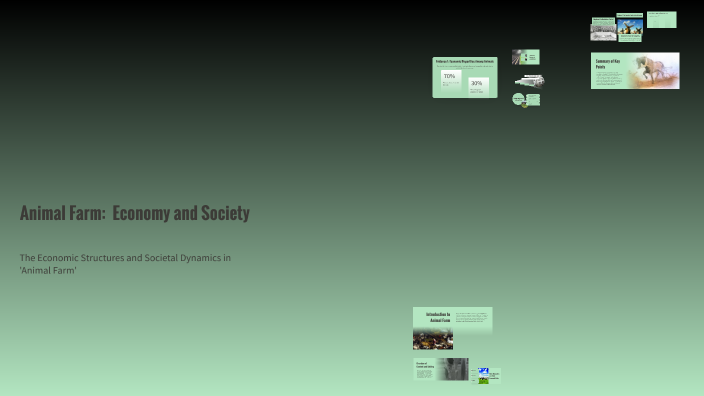 Animal Farm: A Reflection on Economy and Society by Nobody on Prezi