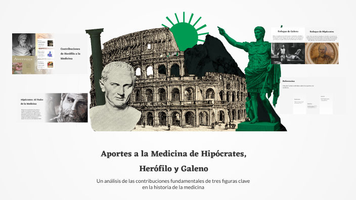 Aportes a la Medicina de Hipócrates, Herófilo y Galeno by Jeardeen'S ...