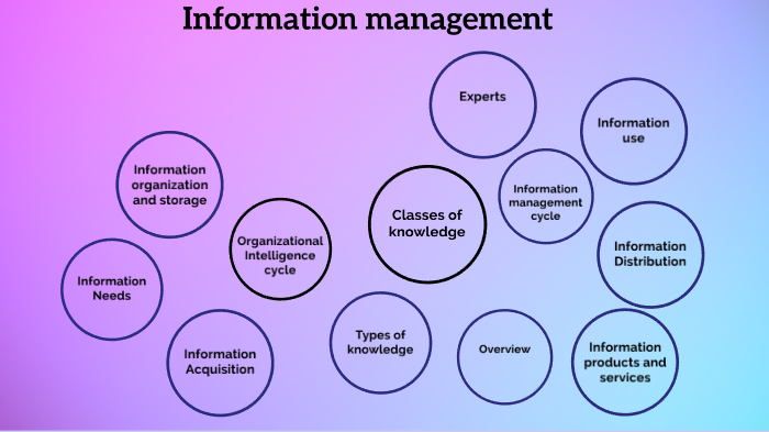 Introduction to information management by Karolina Muszynska on Prezi