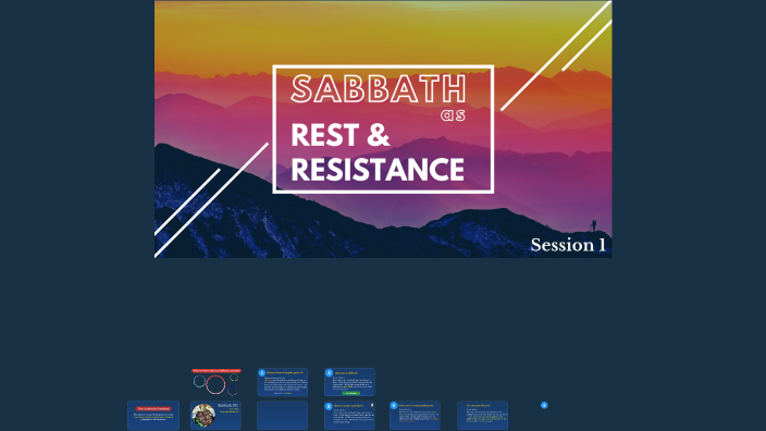 Sabbath - Master Class - 2025 - 1 by Ryan Bonfiglio on Prezi