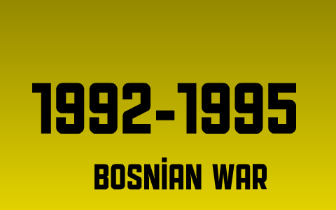 Timeline of World Events: 1992-1995 by Liam Ellis on Prezi