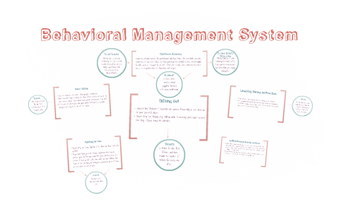 Behavioral Management System by on Prezi