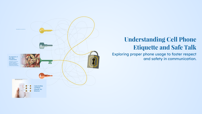 Understanding Cell Phone Etiquette and Safe Talk by Juan Francisco ...