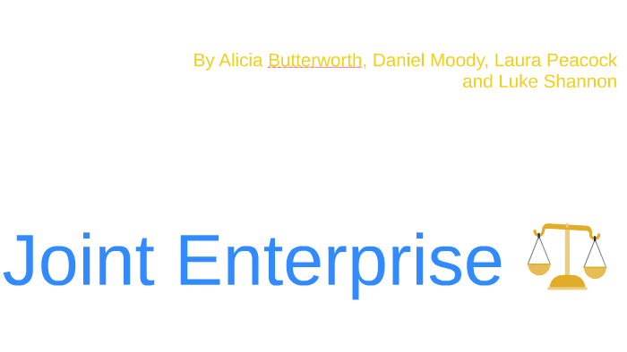 Joint Enterprise Presentation by on Prezi