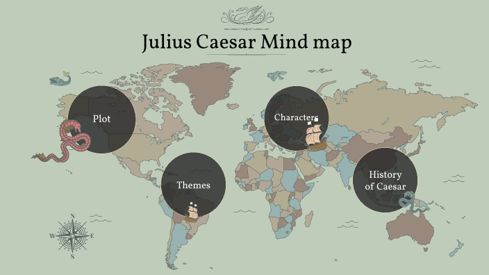 Julius Caesar Mind map by Ebrahim Al-Khalifa on Prezi