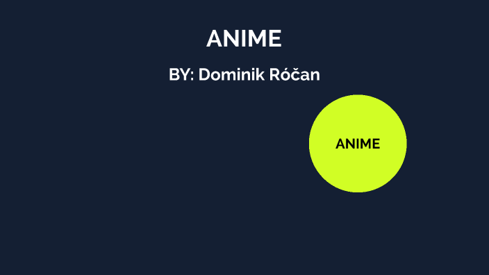 ANIME by Dominik Rocan on Prezi