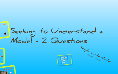 Triple Code Model by Timothy Myers