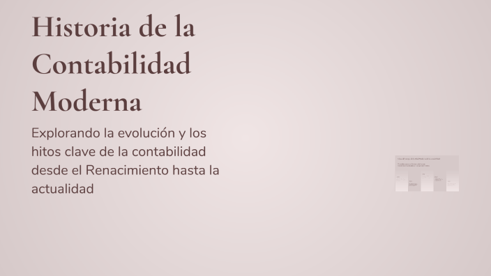 Historia de la Contabilidad Moderna by Carmen Dayana Salazar Galvis on ...