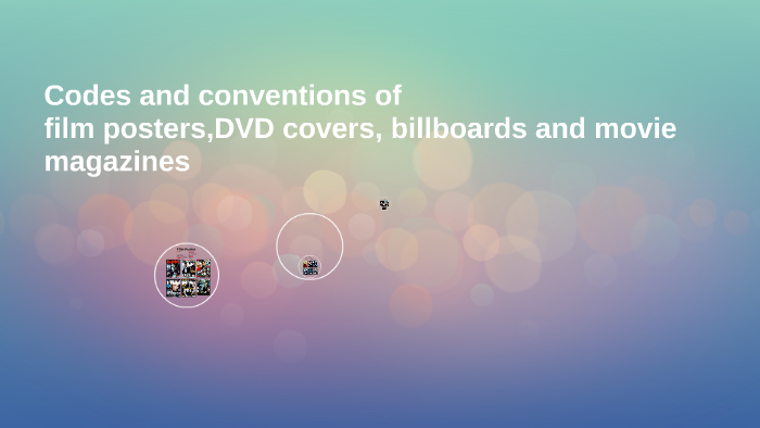Codes and conventions of film posters,DVD Covers, Billboards and Movie ...