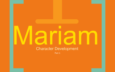 A Thousand Splendid Suns - Mariam by Christopher Polack on Prezi Next