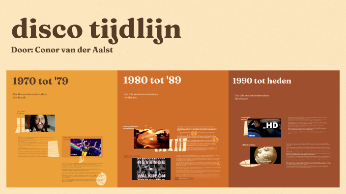 disco timeline by conor aalst on Prezi