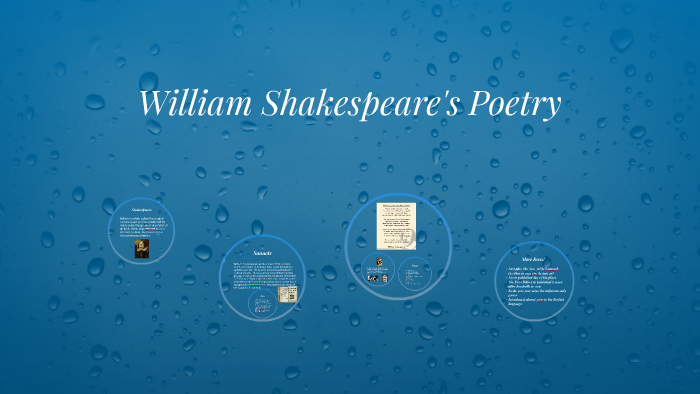 William Shakespeare's Poetry by LaNaya Murphy on Prezi