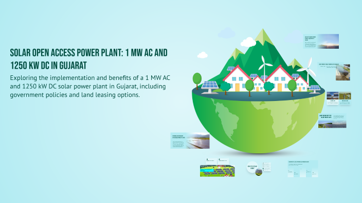 Solar Open Access Power Plant: 1 MW AC and 1250 kW DC in Gujarat by ...