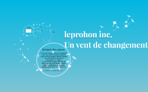 leprohon inc. by Karine Gosselin on Prezi