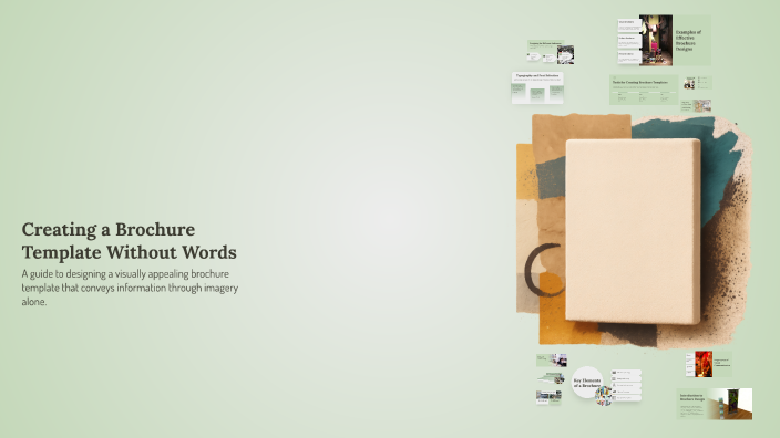 Creating a Brochure Template Without Words by Christpin Mupenda on Prezi