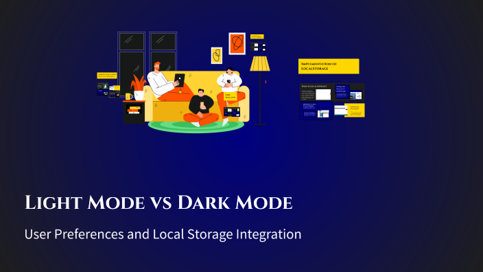 Light Mode vs Dark Mode by Əhməd İsgəndərov on Prezi