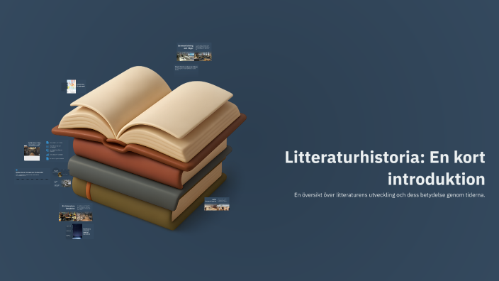 Litteraturhistoria: En kort introduktion by Alexandra Hellquist Ekström ...