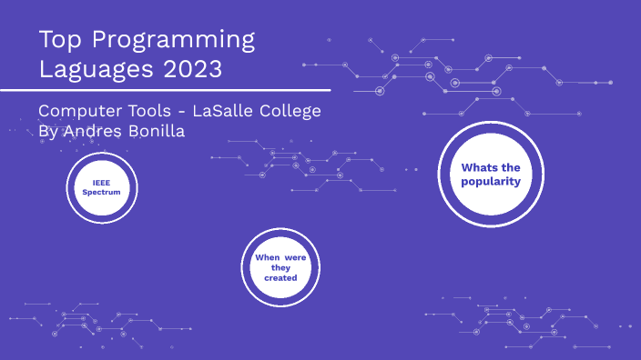 Top Programming Languages 2023 by Andres Bonilla on Prezi