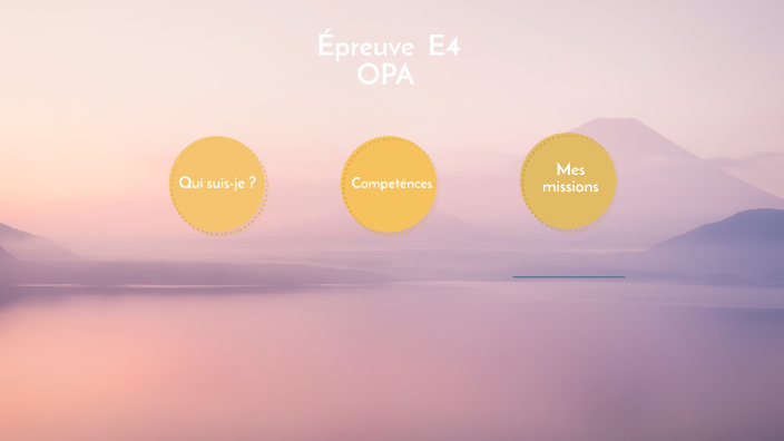 Diaporama EPREUVE E4 OPA by asma attoumani on Prezi