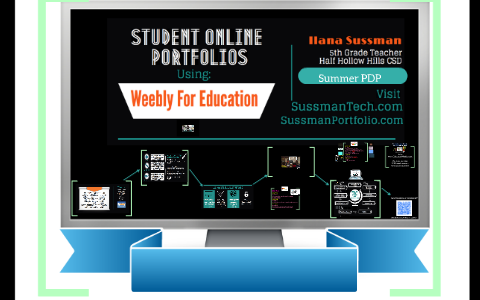 SUMMER--Student Online Portfolios using Weebly for Education--ASSET ...