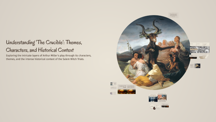 Understanding 'The Crucible': Themes, Characters, and Historical ...