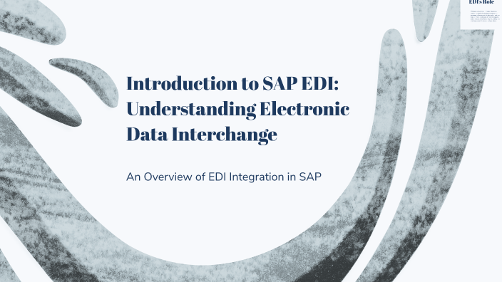 Introduction to SAP EDI: Understanding Electronic Data Interchange by ...