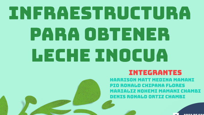 INFRAESTRUCTURA PARA OBTENER LECHE INOCUA by Harrison Matt Medina ...