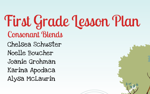 Consonant Blend Lesson Plan by chelsea schuster on Prezi
