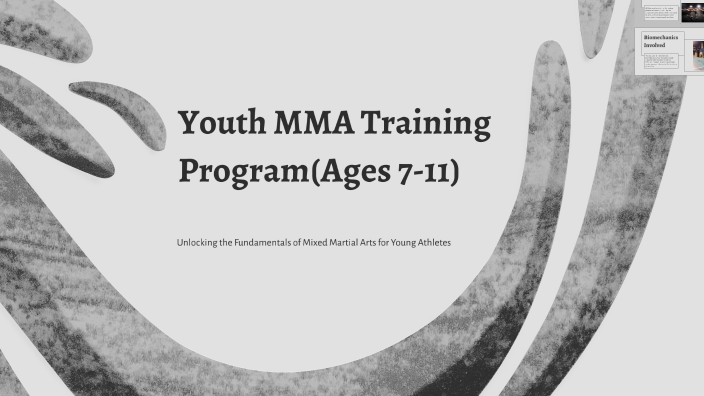 MMA Training Plan: A 5-Day Journey by Shane H on Prezi
