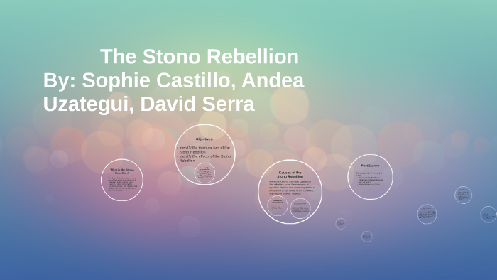 The Stono Rebellion by Andrea Uzategui on Prezi
