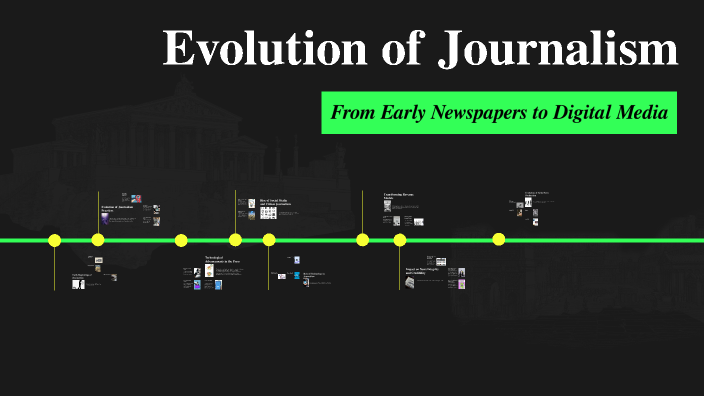 Evolution of Journalism by Sarah Wright on Prezi