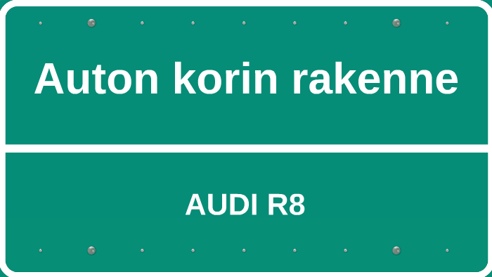 Auton korin rakenne by Eveliina Matala on Prezi