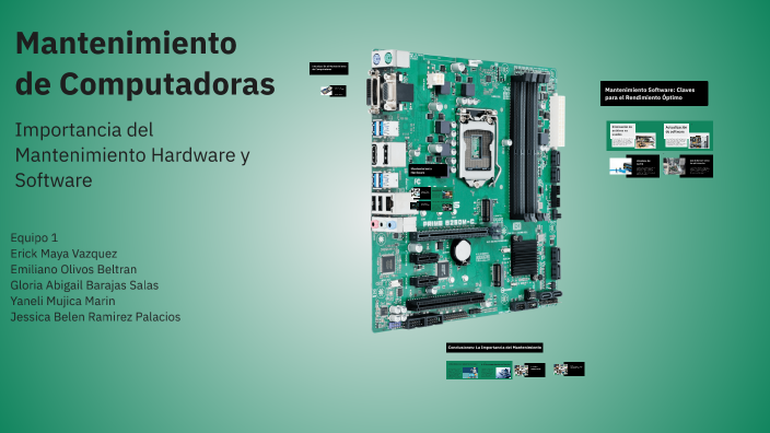 Mantenimiento de Computadoras by Erick Maya Vazquez on Prezi