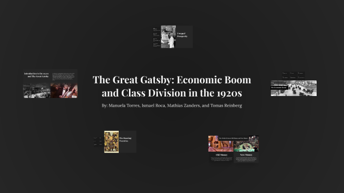 The Great Gatsby: Economic Boom and Class Division in the 1920s by ...